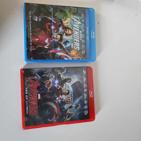 Marvel | Media | Nwt Marvel Avengers 2 Movie Collection Blu Ray Boxset ...